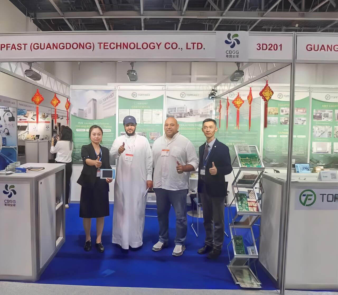 TopFast Showcases PCB Solutions at Dubai Exhibition
