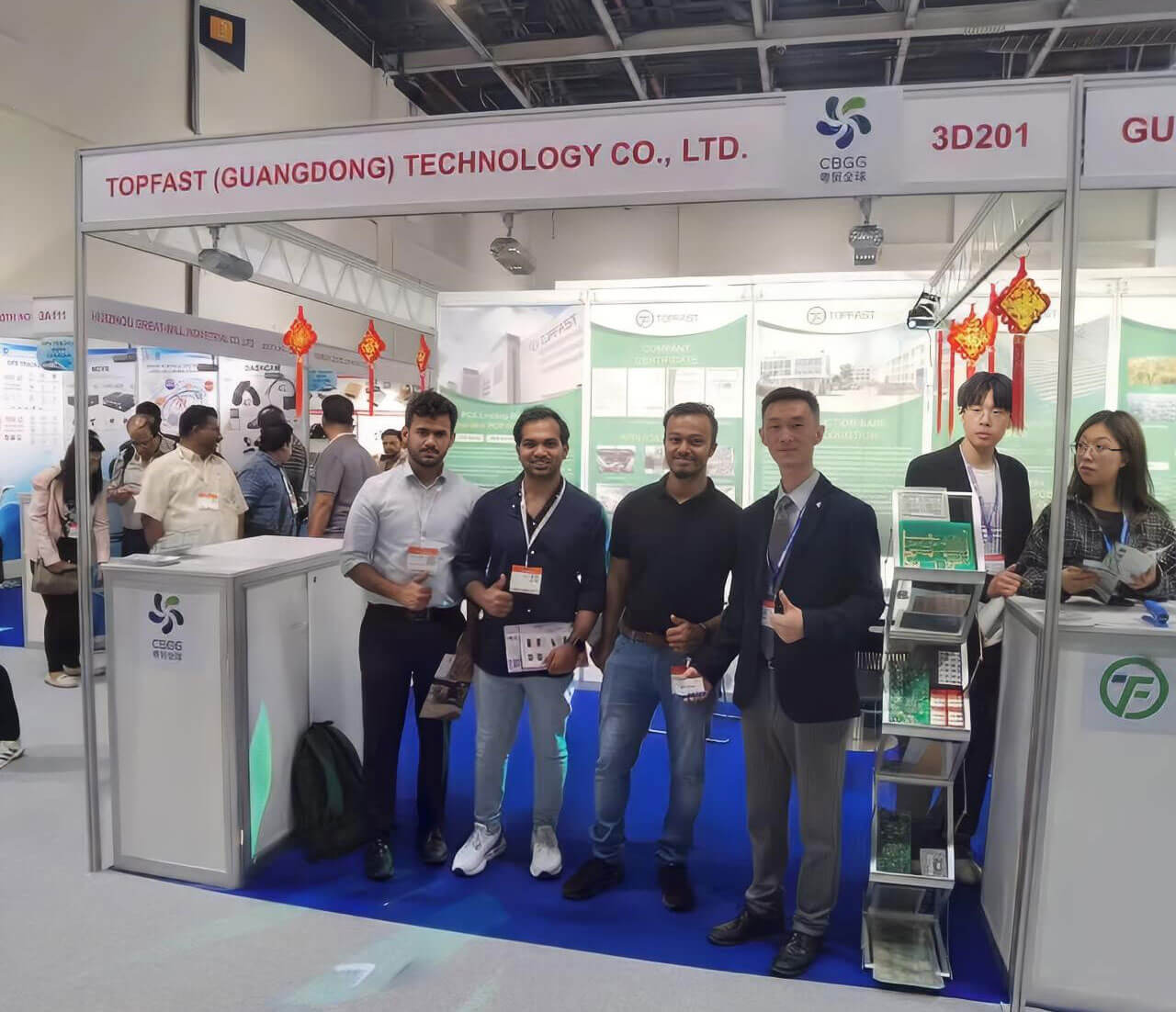 TopFast Showcases PCB Solutions at Dubai Exhibition